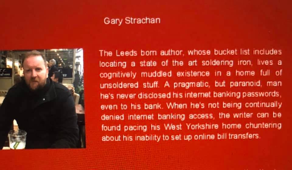 Gary Strachan - "Write" Said Fred - Whimsical observations from deep ...