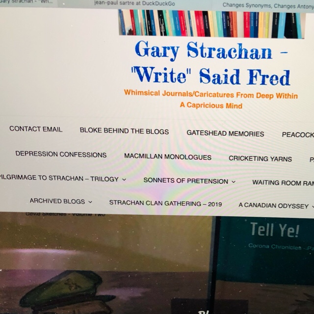 July 12, 2021 – Gary Strachan – "Write" Said Fred